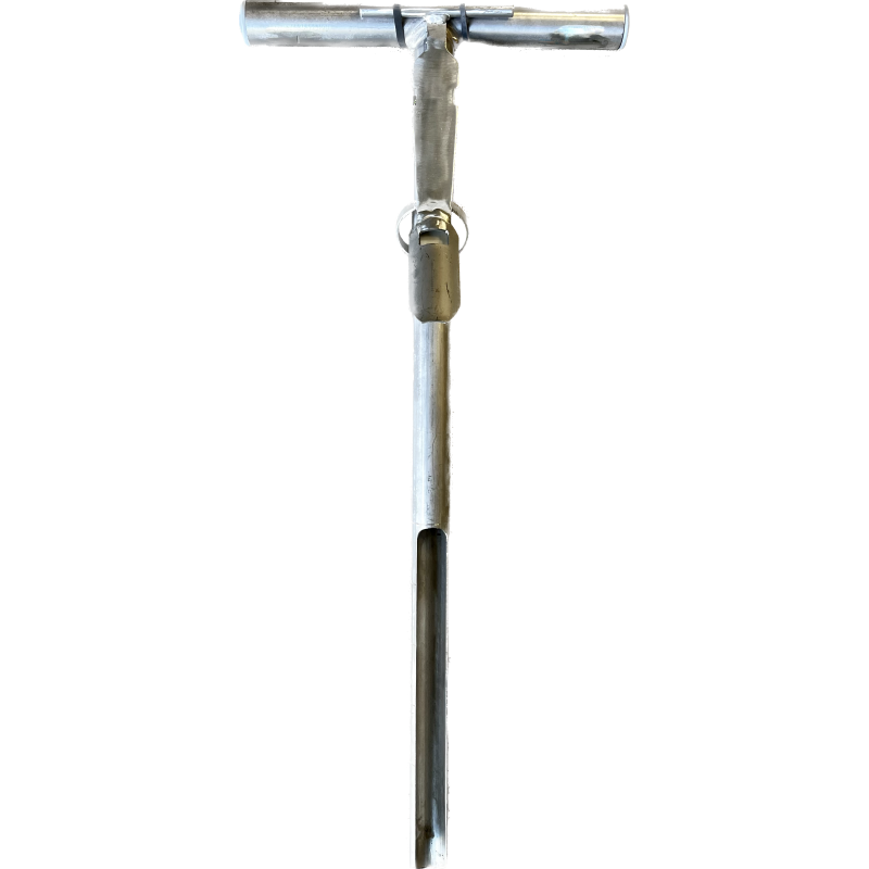 Stainless Steel Soil Auger - Sturdy and Handcrafted Tool