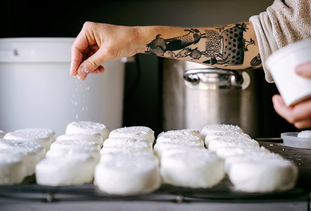 Raising goats and making cheese