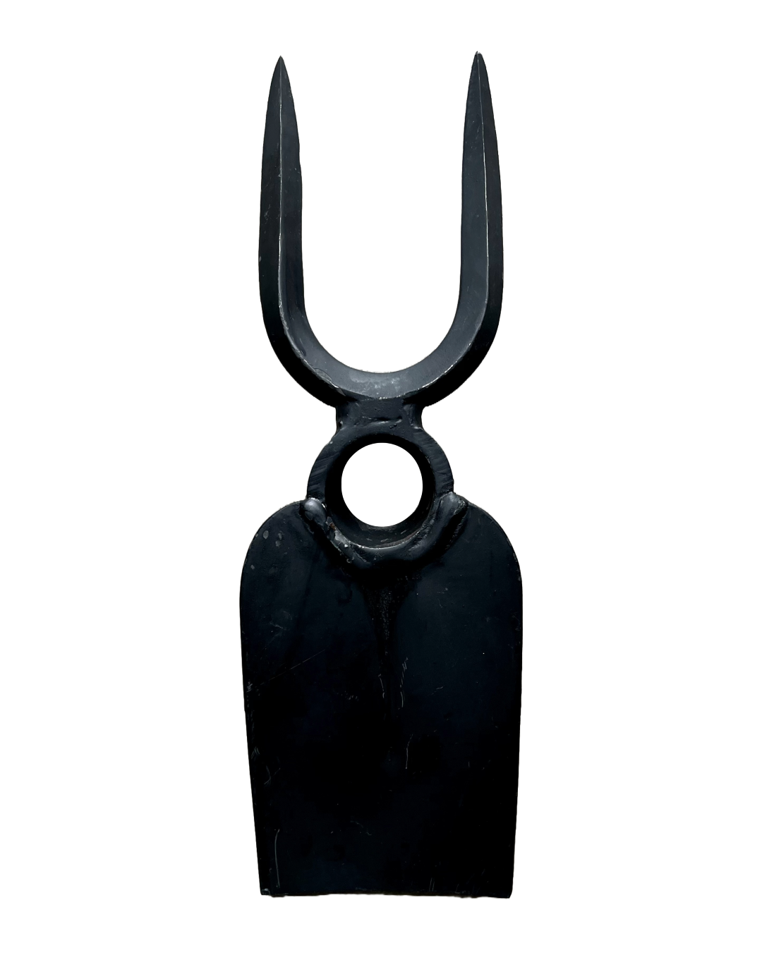 Forged hand hoe - forked tip - toothed tip