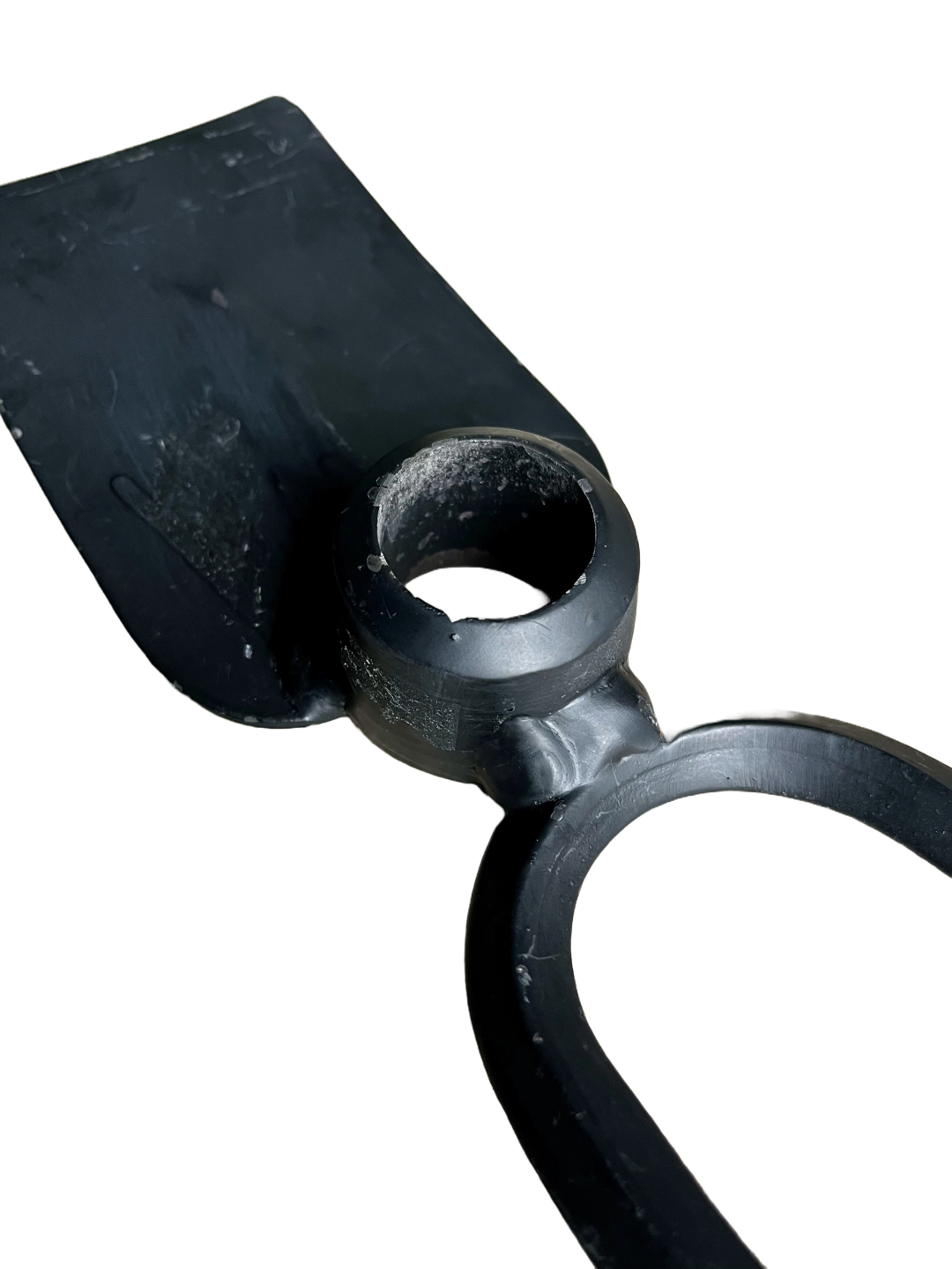 Forged hand hoe - forked tip - toothed tip