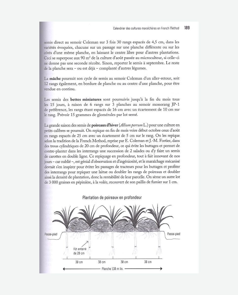 Le maraîchage sur petite surface : la French Method