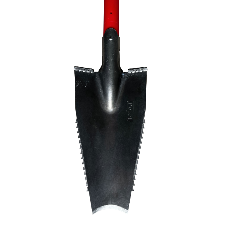 Multi-Function Steel Root-Cutting Spade - Resistant Fiberglass Handle