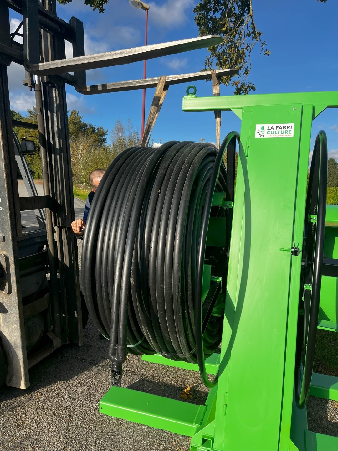 Geothermal Pipe Unroller - Geothermal Probe Unroller