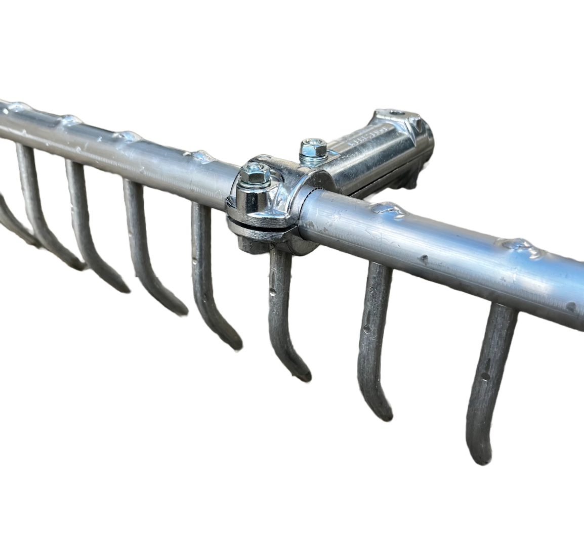 Adjustable aluminum rake - Ideal for garden and vegetable patch